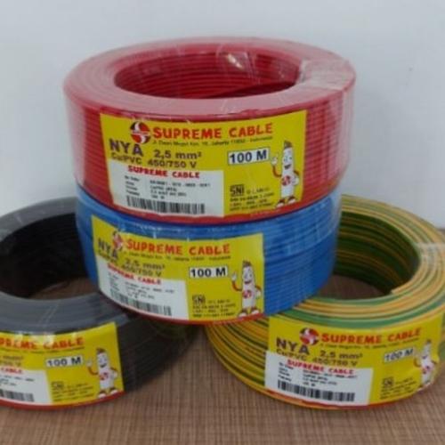 Jual kabel Supreme NYA 1x2,5mm /kabel NYA 2,5mm 100m supreme /kabel ...