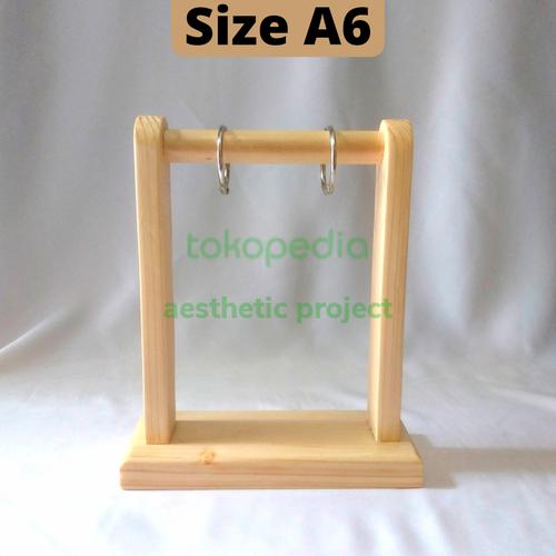 Jual Tempat menu holder kayu / nomer meja / menu stand kayu / menu ...