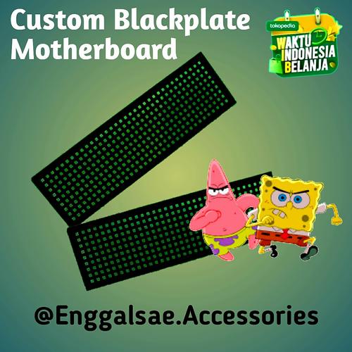 Jual Backplate Backpanel Custom Motherboard Universal Back plate Back ...