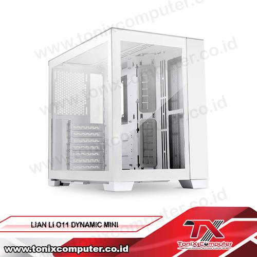 Promo LIAN LI O11 DYNAMIC MINI casing pc gaming - Putih Cicil 0% 3x ...
