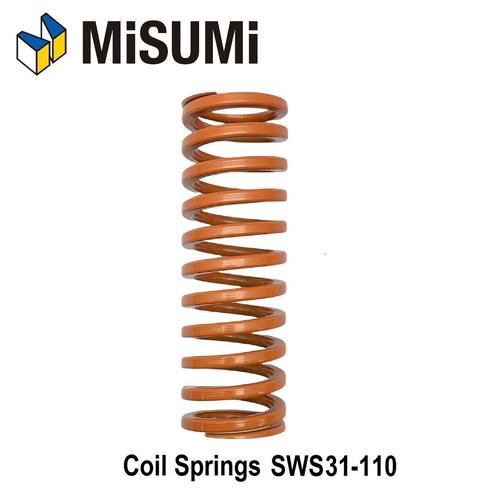 Jual MiSUMi Coil Spring SWS31-110 | PER MiSUMi ORANGE 31X110 Original ...
