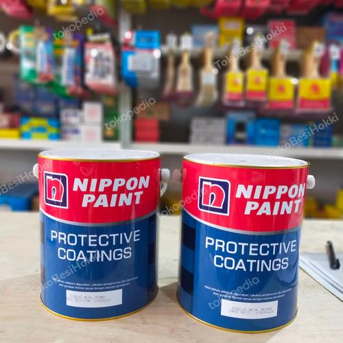 Jual Cat Meni Besi Protective coatings Nippon Paint (Merah dan Abu) 5kg - Abu-abu - Kota Medan ...