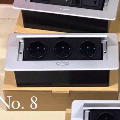 Jual STOP KONTAK MEJA MEETING STOP KONTAK POP UP 3 SOCKET TABLE TOP ...