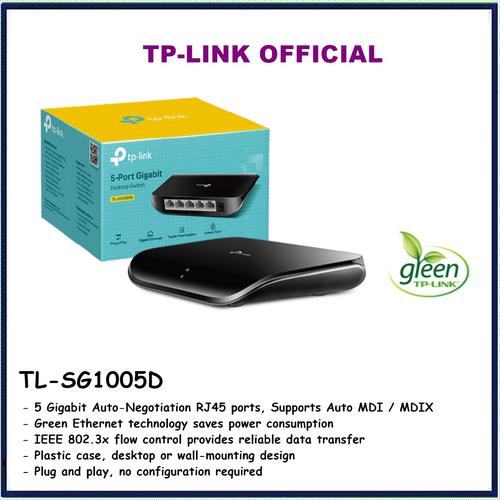 Jual TP-Link TL-SG1005D TPLink SG1005D 5 Port Gigabit Desktop Switch ...