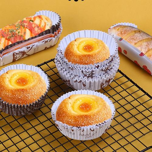Jual paper cup roti paper cup case roti kertas roti isi 50pcs - bulat ...