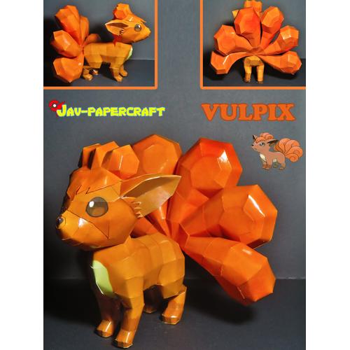 Jual pokemon vulpix Papercraft - Kab. Bekasi - Papercraft Tiviti ...