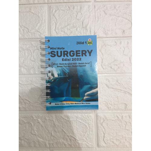 Jual Medical Mini Notes Bedah/Surgery Jilid 1 - Kota Makassar - Medical ...