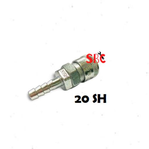 Jual TEKIRO Quick Coupler Two Touch 20 SH / Sambungan Selang Angin 20SH ...