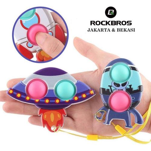 Jual Simple Dimple Space NASA Astronaut Rocket Alien UFO Fidget Toys ...