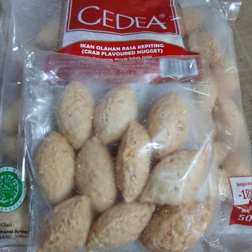 Jual CEDEA Ikan Olahan Rasa Kepiting (Repack)150gram Isi 10 pcs - Kota ...
