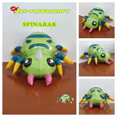 Jual pokemon spinarak Papercraft - Kab. Bekasi - Papercraft Tiviti ...