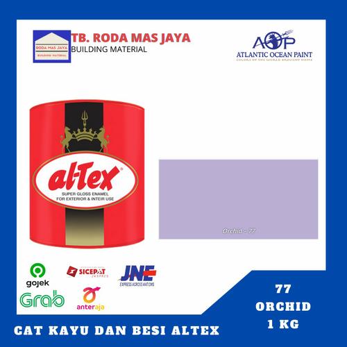 Jual Altex Cat Kayu Besi Synthetic/Cat Kaleng Merah 800gr 77 - Orchid ...