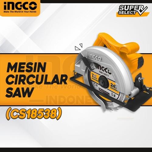 Jual (SS) MESIN CIRCULAR SAW 1400W INGCO CS18538 - Kota Pekanbaru - yanmarindo | Tokopedia