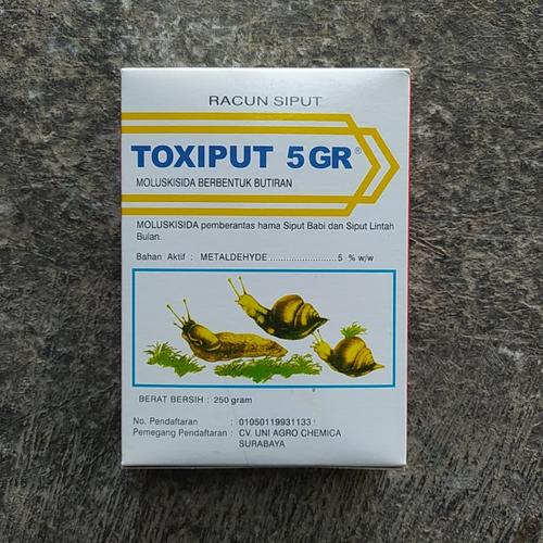 Jual Moluksida TOXIPUT 5 GR Racun Pembasmi Siput 250gr - Kota Surakarta ...
