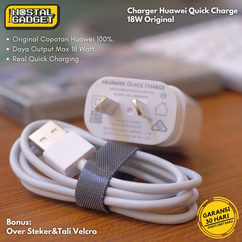Jual Charger Huawei Quick Charge Type C 18W P9 P10 P20 Lite Original ...