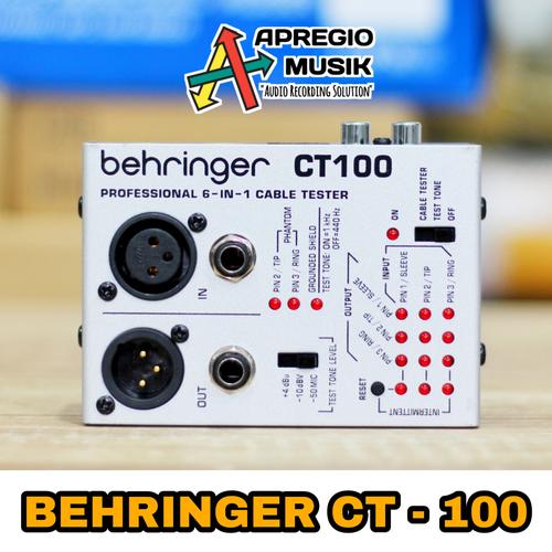 Jual Behringer CT100 CT-100 CT 100 6 in 1 Cable Tester - Kota Surabaya ...