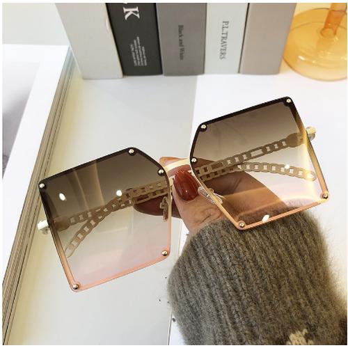 Jual DENNOSG GS-76 Kacamata Bingkai Logam Besar Korea Wanita Untuk ...