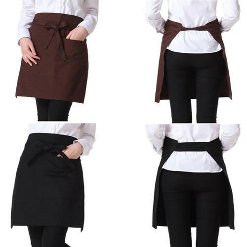 Jual Apron half / Apron setengah / Celemek Waiter Waitress Cafe resto ...