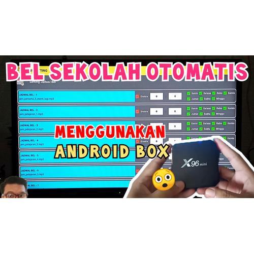 Jual Bel Sekolah Otomatis Android Box - +keyboard wrls - Jakarta Barat ...