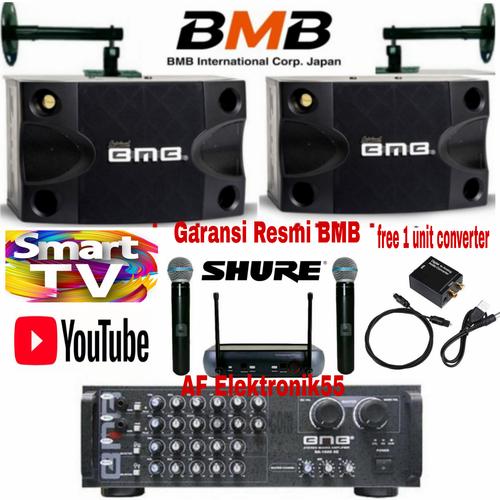 Jual Paket Sound System Karaoke Full BMB Speaker 8 Inch + Ampli BMB Ori ...