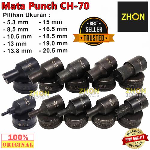 Jual Mata Punch Bulat Suku Cadang CH70 - 16.5mm - Jakarta Barat - ZHON ...
