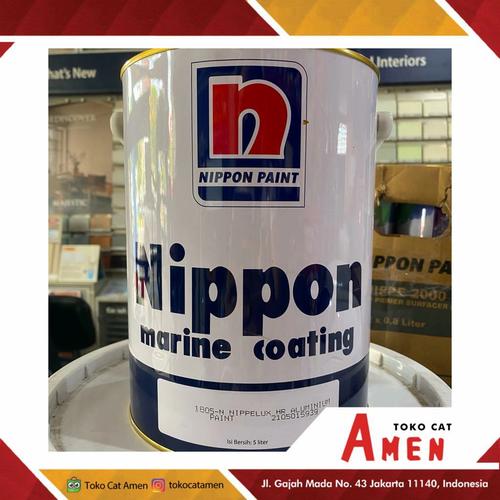 Jual NIPPON MARINE COATING - NIPPELUX ALUMINIUM 5LT - Jakarta Barat - Toko Cat Amen | Tokopedia