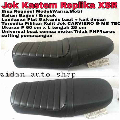 Jual Jok Replika Yamaha XSR 155 Jok Custom Jok Klasik Hitam - Kab ...