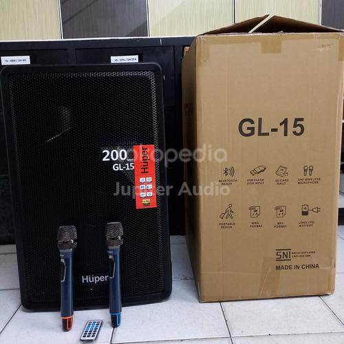 Jual Speaker portable Huper GL 15 GL15 original - Jakarta Barat - Jupiter Audio | Tokopedia