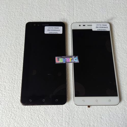 Jual LCD TOUCHSCREEN ASUS ZEN 3 ZOOM + FRAME ZE553KL Z01HD ORIGINAL ...