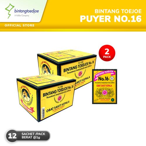 Promo Bintang Toedjoe Puyer No.16 2 Pack (24 Sachet) - Kota Tangerang ...