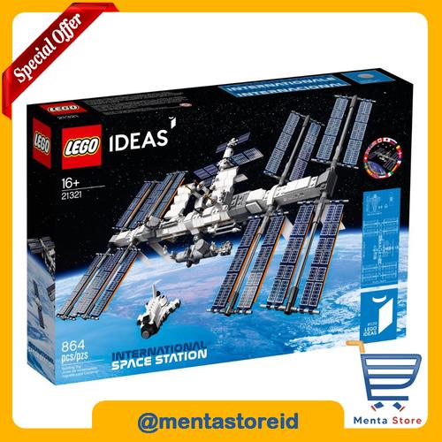 Jual LEGO Ideas 21321 International Space Station Exclusives ISS Adult ...