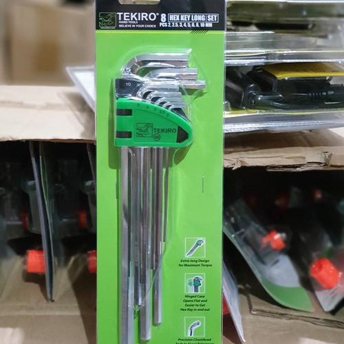 Jual ORIGINAL TEKIRO Kunci L Set Panjang Tekiro 8 Pcs - Kab. Tangerang - Anugerah Berkat Teknik ...