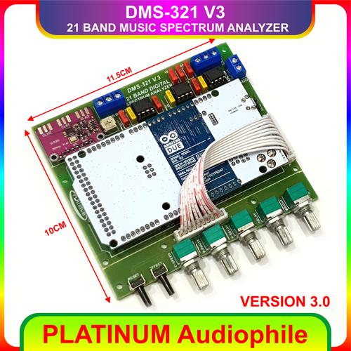 Promo Spectrum Analyzer Modul DMS-321 V3 21 Band Music Analyzer - Kab ...