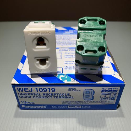 Jual PANASONIC / WIDE SERIES / STOP KONTAK UNIVERSAL / STOP KONTAK ...