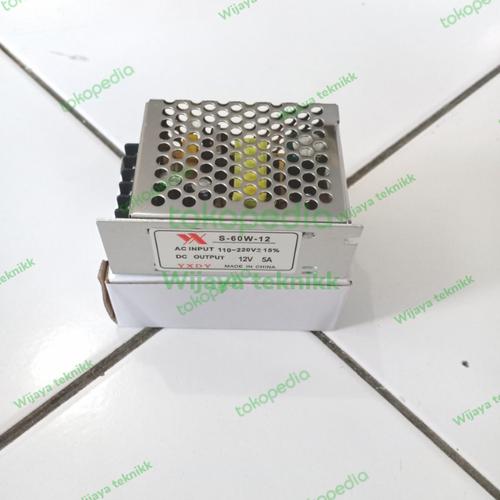 Jual Switching Power Supply PSU 12V 5A power suplay 12volt 5amper power ...