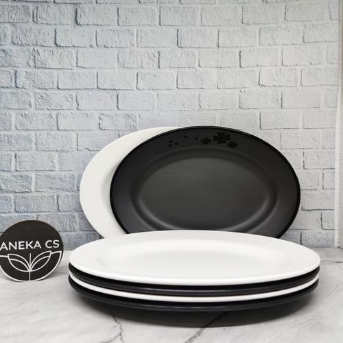 Promo Piring Oval Saji Melamin 12 Inch - Piring Cafe Resto - V812 ...