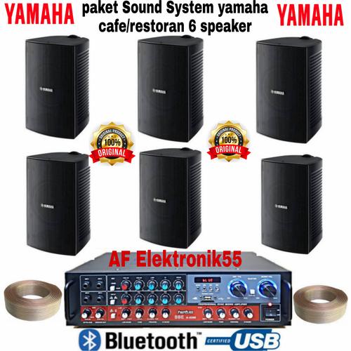 Jual Paket Sound System Yamaha Cafe Atau Restoran 6 Unit Speaker - Jakarta Barat - AF ...