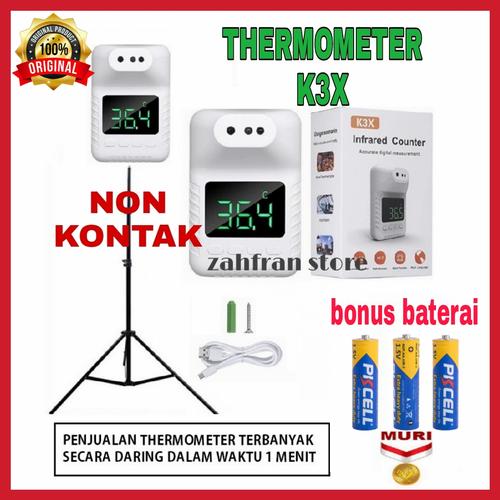 Jual thermometer dinding infrared otomatis termometer k3 k3x k3s k3 pro ...