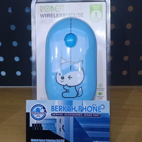 Jual mouse robot m230 wireless silent wheel-fox - Kota Surabaya ...