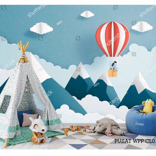 Jual Wallpaper Dinding 3D Custom Kamar Anak Cowok, wallpaper Astronot ...