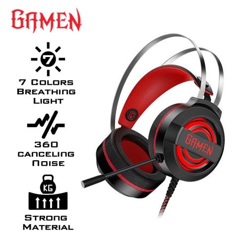 Jual HEADSET GAMING GAMEN GH1100 HEADPHONE ROBOT - Kota Makassar - boss ...