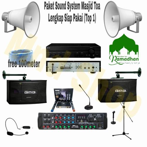 Jual Paket Sound System Toa Masjid atau musholla Lengkap original ...