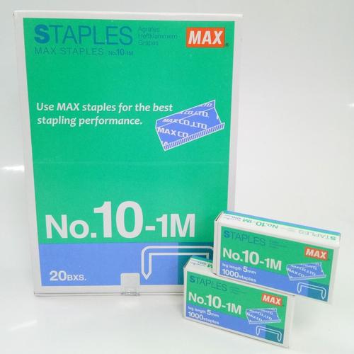 Jual REFILL STAPLES MAX NO. 10 PACK / ISI STAPLES KECIL / ISI STAPLES ...