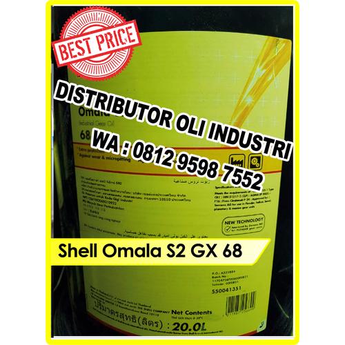 Jual SHELL OMALA S2 G / GX 68 ( GEAR OIL - ISO VG 68 ) - Kota Tangerang ...