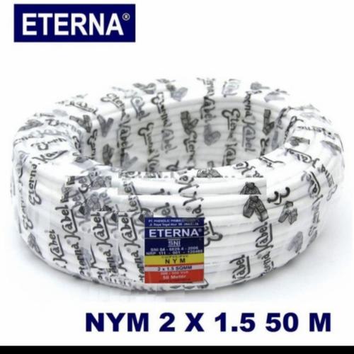 Jual cable eterna 2x1.5 per rol 50 meter - Jakarta Selatan - sinar ...