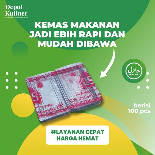 Jual SB Plastik Mika 3A Kemasan isi 100 Pcs Pembungkus Makanan - Kota ...