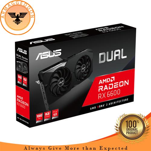 Jual VGA ASUS DUAL AMD RADEON RX 6600 / RX6600 8GB GDDR6 Baru - Jakarta ...