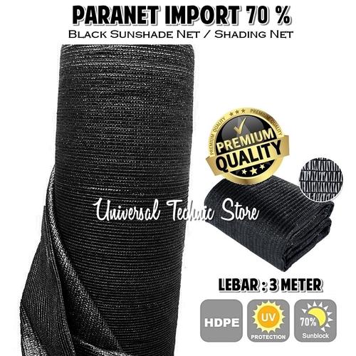 Jual Paranet Import 70% / Premium Shading Net / Jaring Atap Hitam ...