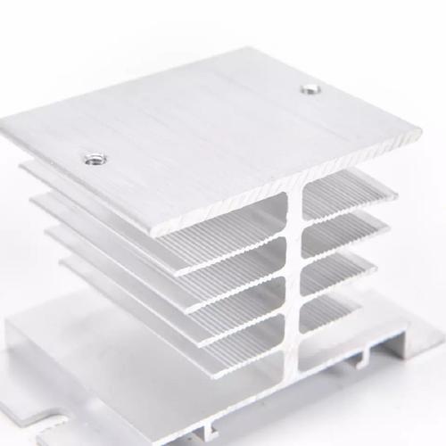 Jual Heatsink Base Aluminium untuk Pendingin SSR Fotek 10A sampai 40A ...