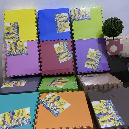 Jual Puzzle Mat matras lantai puzzle tikar alas mat bermain anak ...